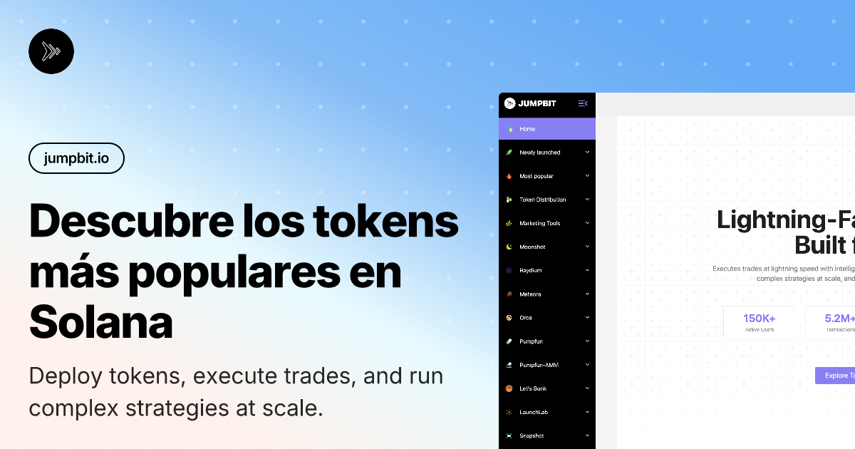 Descubre los tokens más populares en Solana
